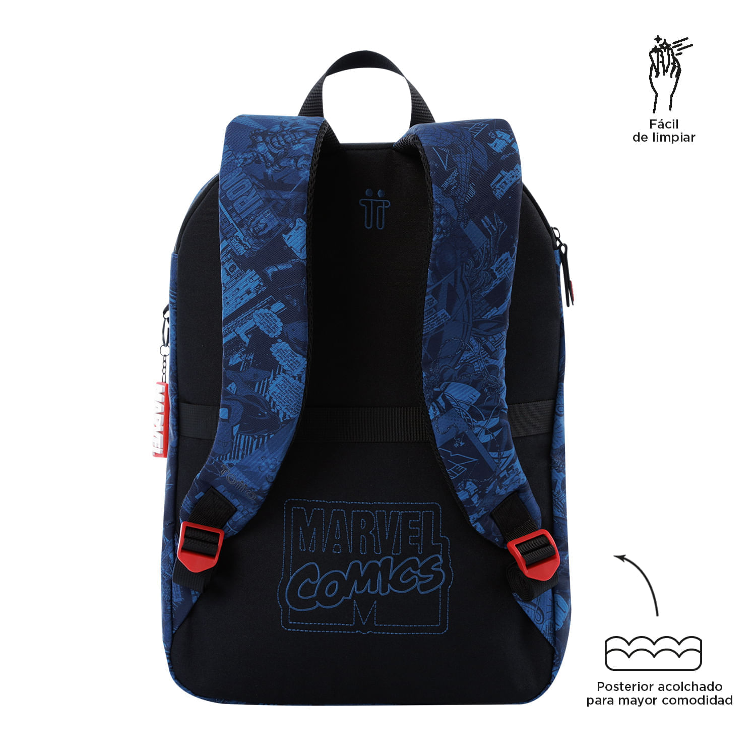 mochila para niño mochila infantil marvel blue m. compra en ec.totto ...