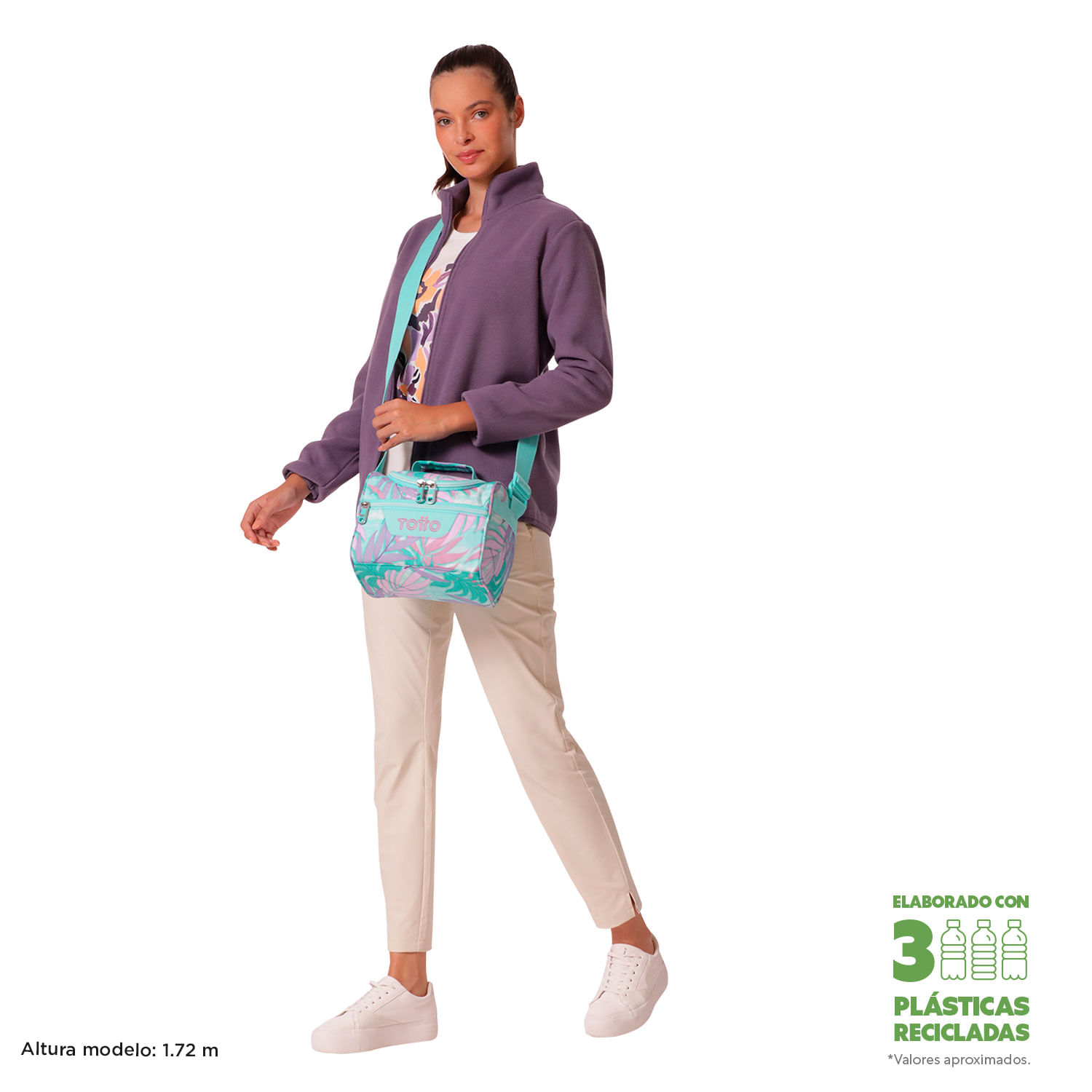 Lonchera con Aislamiento Térmico Pizarra Verde